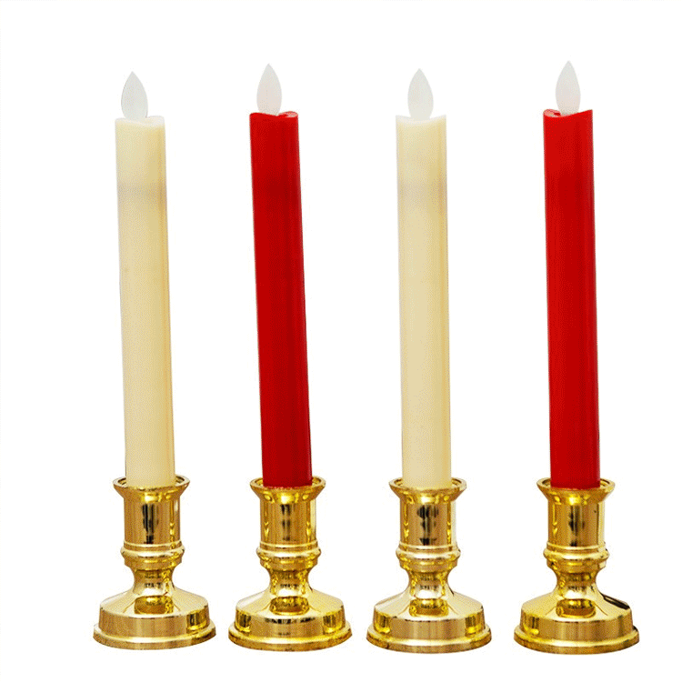 Bougie,Chandelle LED sans flamme pour table de Restaurant, bougies de ...